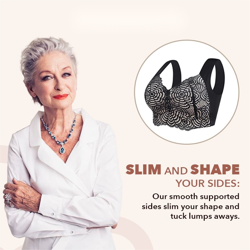 EXTRA LIFT ULTIMATE LIFT STRETCH FULL FIGURE SEAMLESS LACE CUT OUT BRA ...